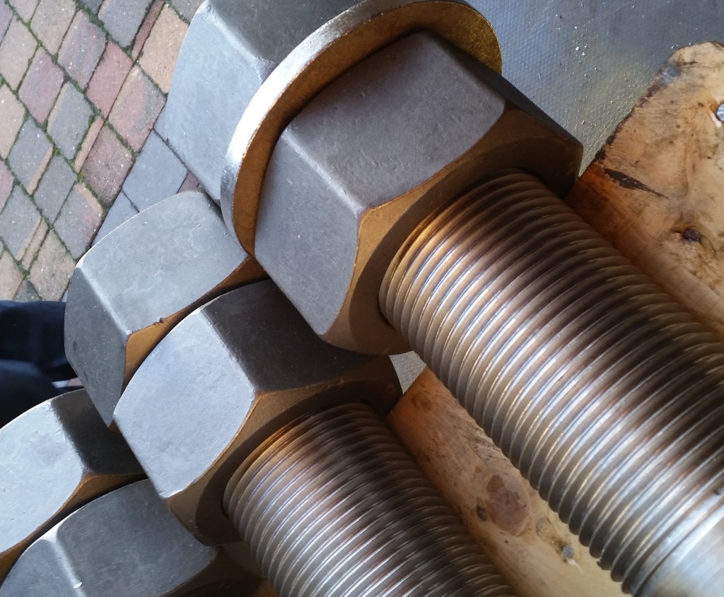 Bridge bolting : Threaded Bar M100x1500 – 290mm thread - SFSB: Shutdown ...